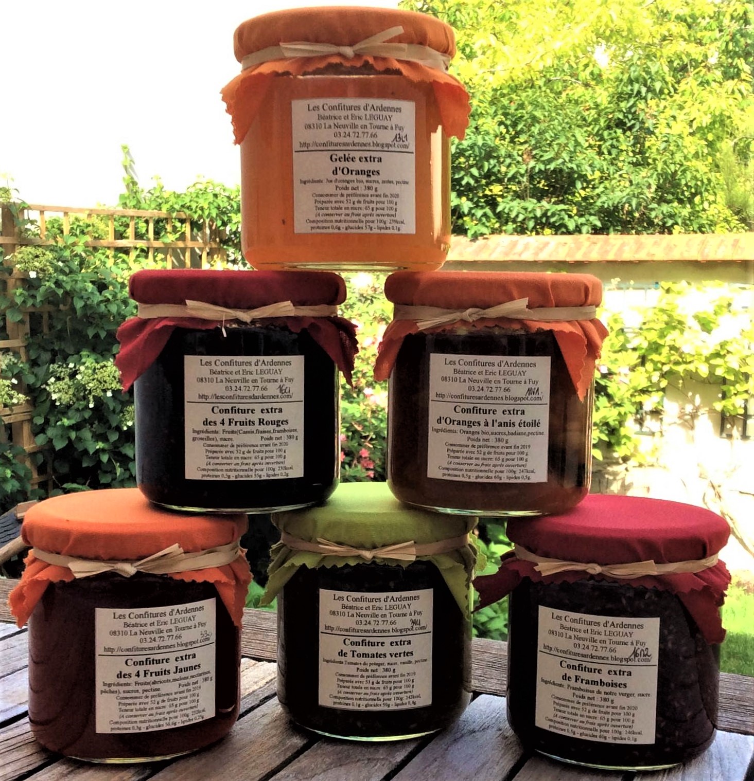 Les Confitures des Ardennes de Béatrice et Eric LEGUAY, en Champagne ...