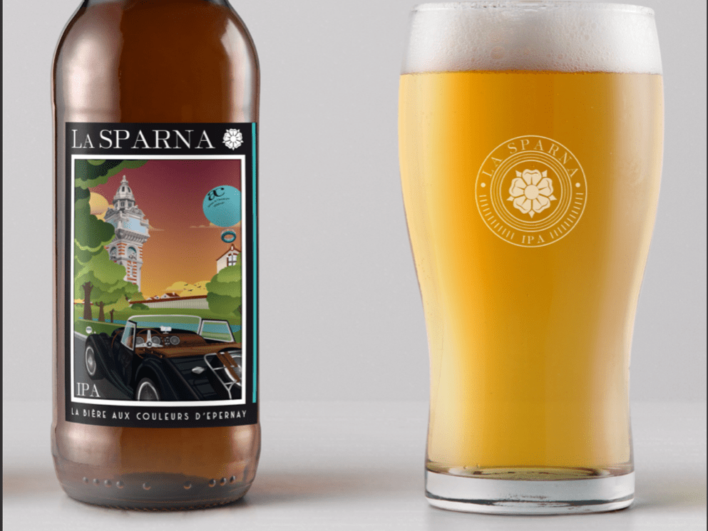 La Sparna, une bière artisanale et locale aux couleurs d'Epernay
